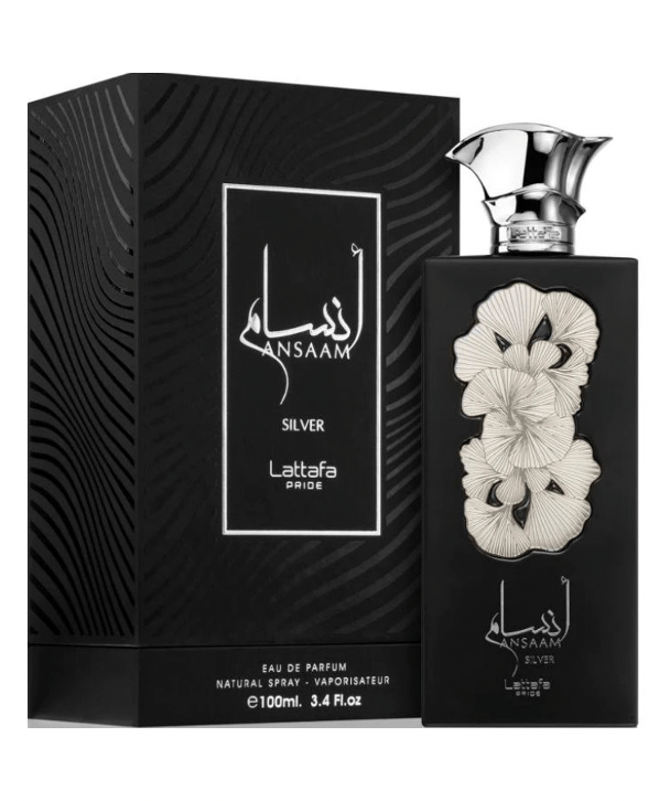 Lattafa Pride Ansaam Silver Unisex EDP 100ml Spray